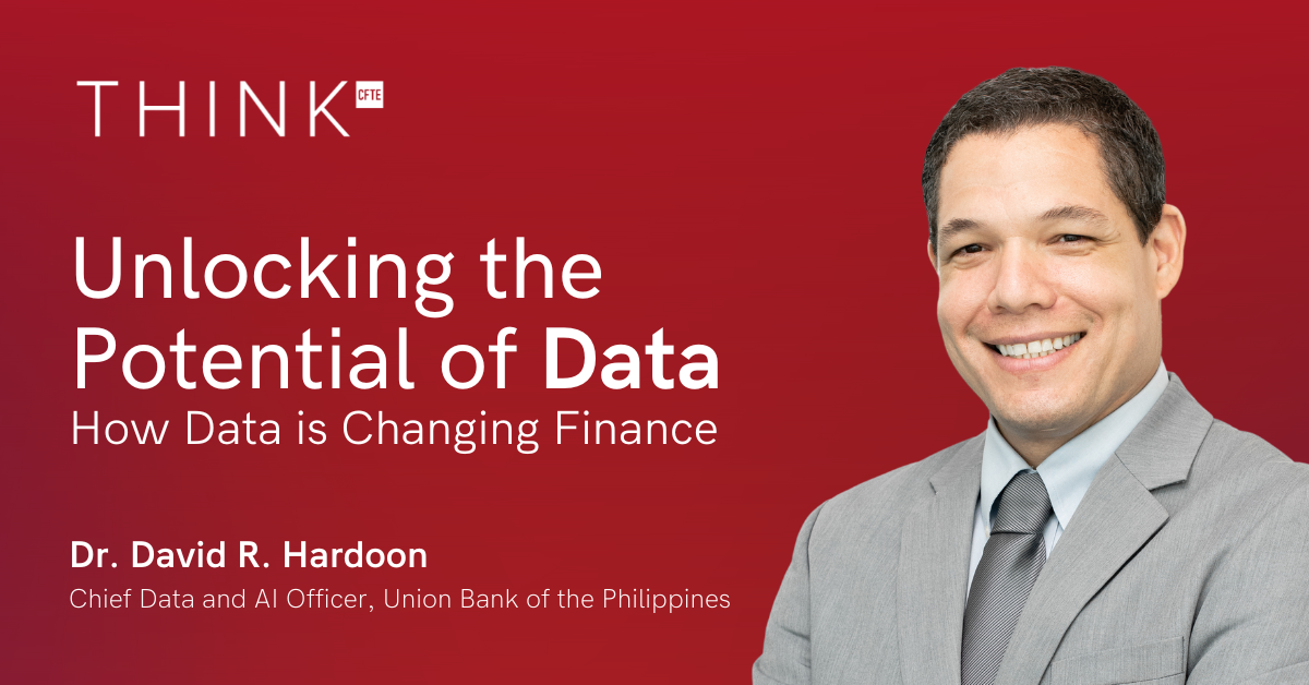 Unlocking the Potential of Data - Dr. David R. Hardoon - CFTE