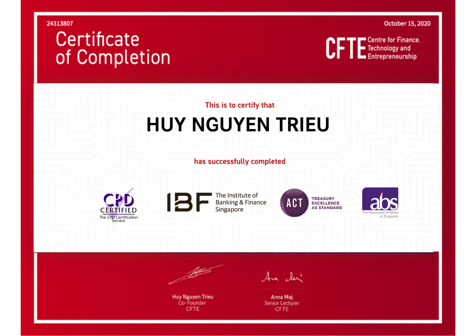 CFTE for Corporate | Employee Upskilling in Digital Finance - CFTE