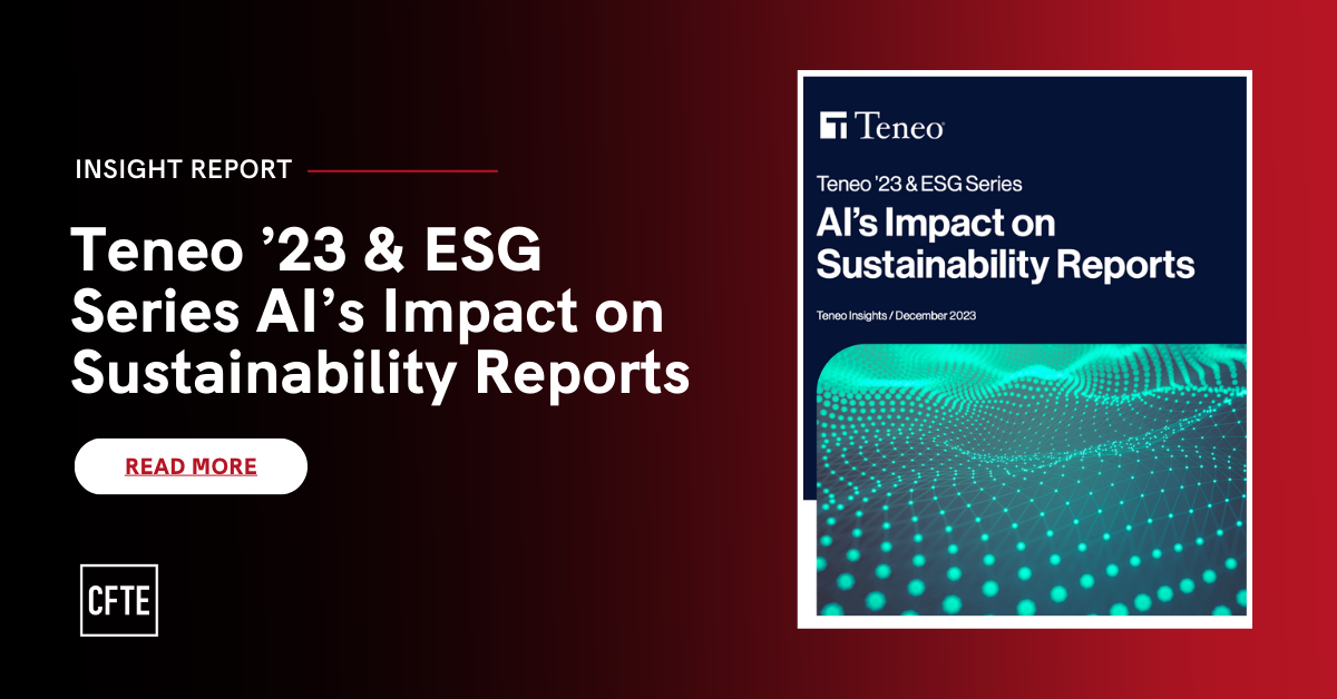AI Digital Library - Teneo ’23 & ESG Series AI’s Impact on ...