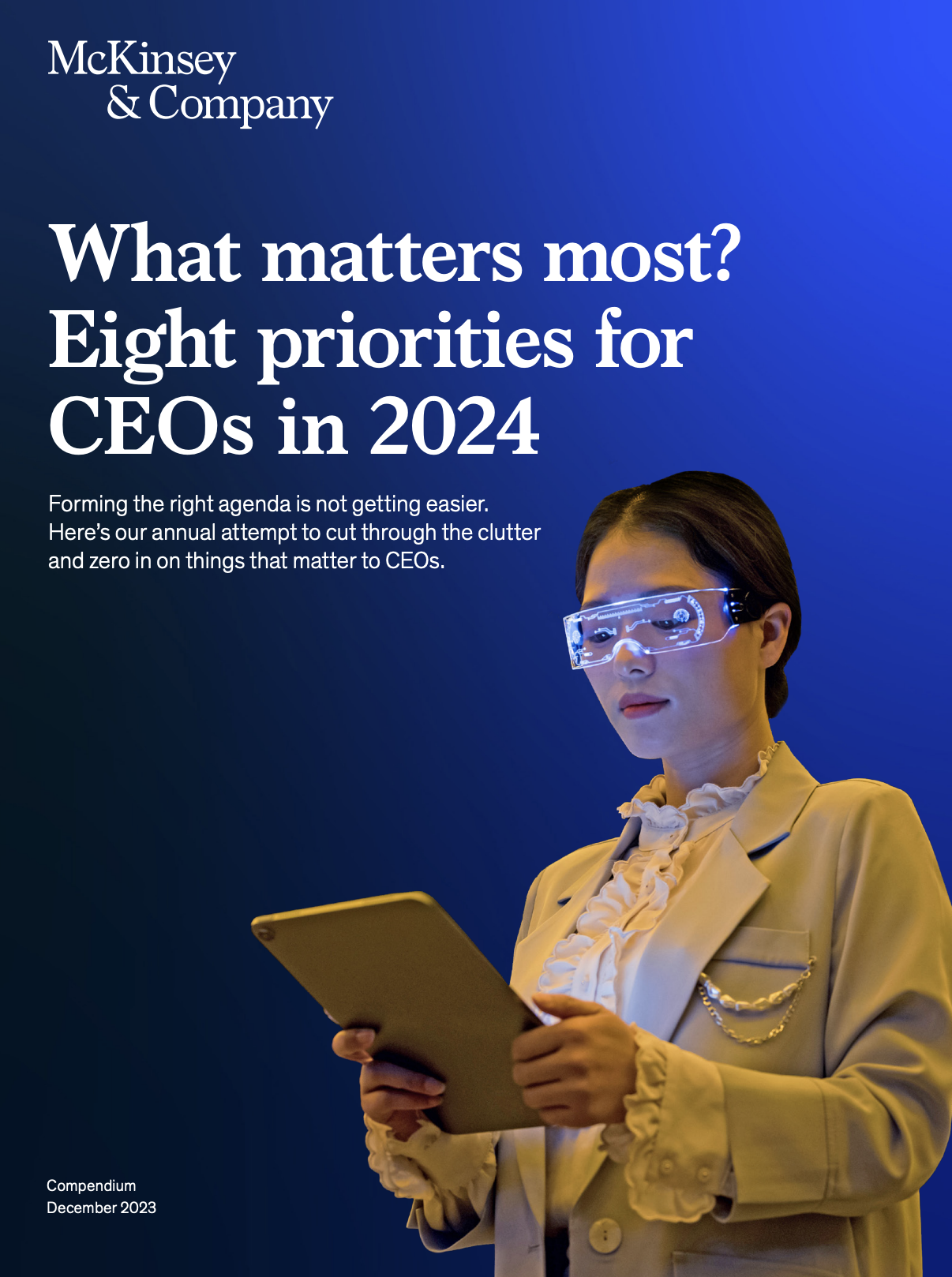 AI Digital Library - McKinsey & Company - What matters most? Eight ...