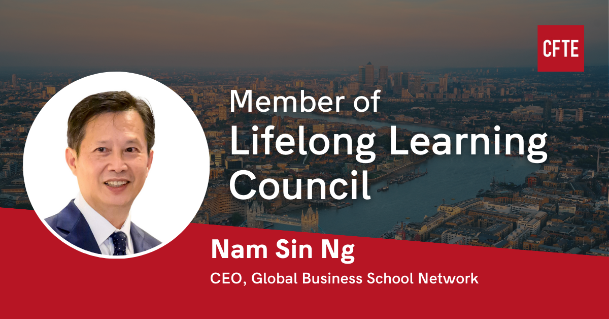 Nam Sin Ng - CFTE Lifelong Learning Council Member - CFTE
