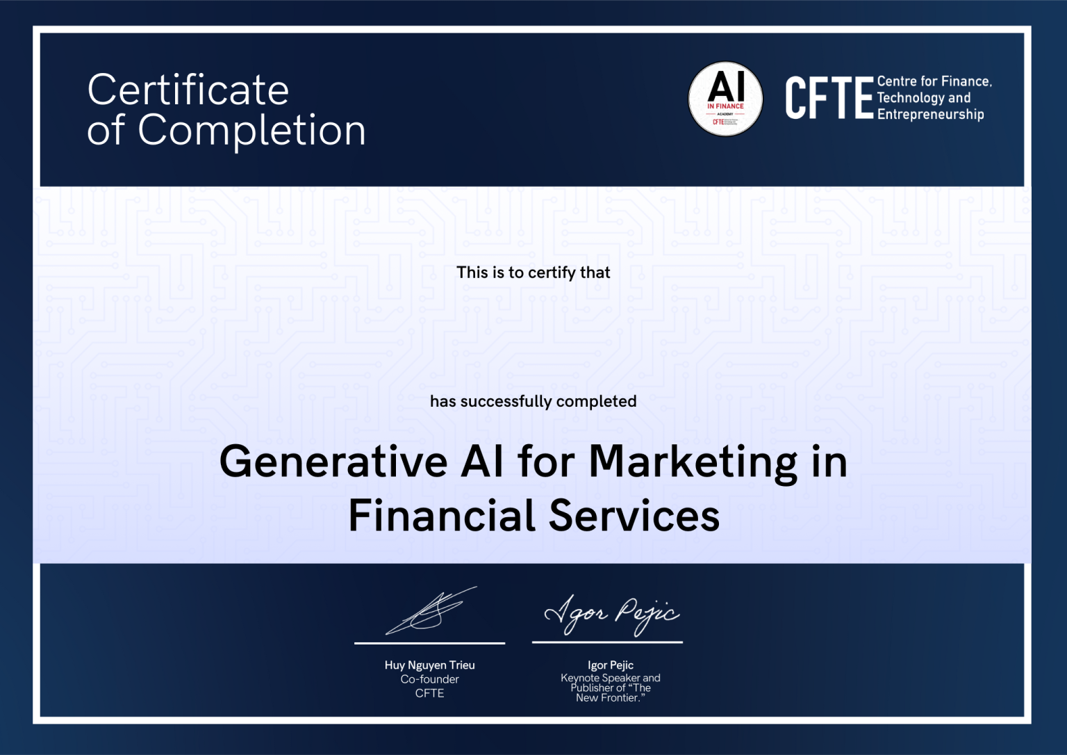 Payments Online Masterclass | Free digital payments course - CFTE