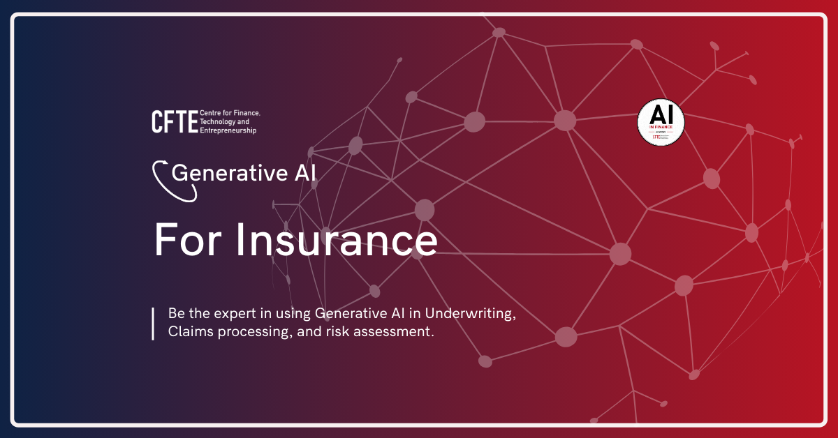 Generative AI for Insurance in Financial Services - CFTE